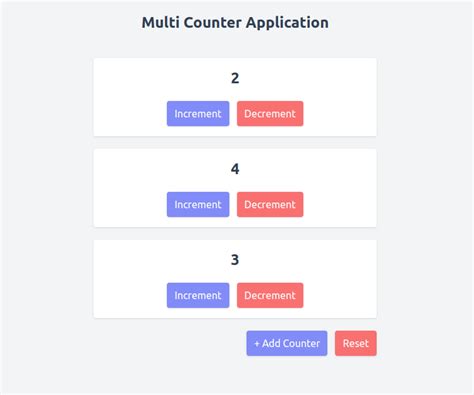 Multi Line Counter App Codesandbox