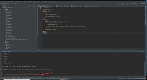 pycharm启动运行Django项目的方法 Django项目在pycharm中无法识别手动添加启动项 pycharm启动django项目
