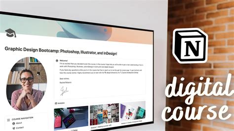 How To Build Your Digital Course Platform With Notion The Organized Notebook