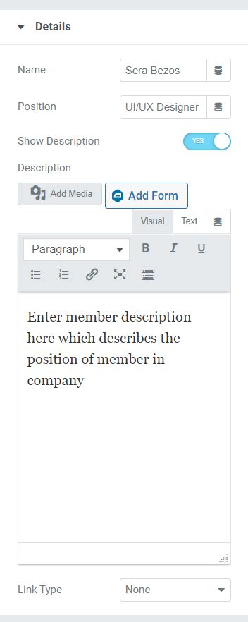How To Create A Team Member Section Using Elementor