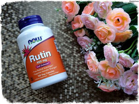 БАД Now Foods Рутин 450 мг «Витамины Now Foods Rutin 450 Mg Рутин