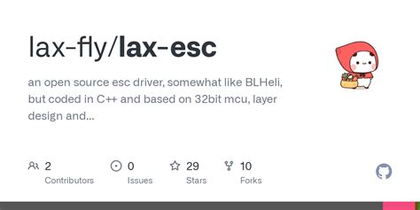 GitHub Lax Fly Lax Esc An Open Source Esc Driver Somewhat Like