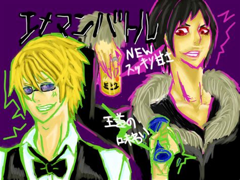 平和島静雄と折原臨也描いてみた タカさん さんのイラスト ニコニコ静画 イラスト