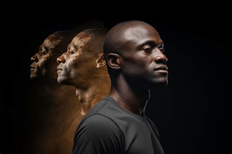 Portrait Of A Man Displaying An Initial State Of Struggle Mental Health