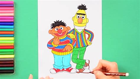 Bert And Ernie Drawing