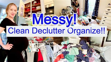 Clean Declutter Organize Cleaning Videos Messy Closet Declutter Youtube