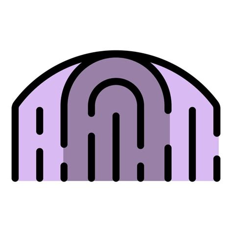 Premium Vector Biometric Identification Icon Outline Biometric