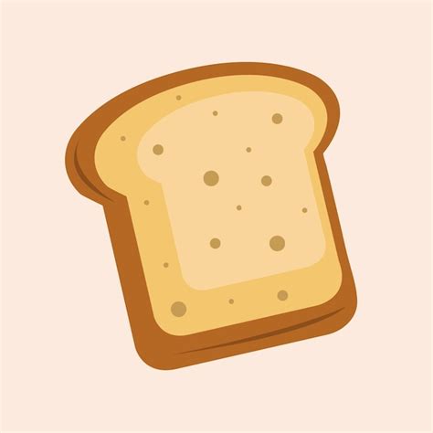 Ilustración De Tostadas De Pan Vector Premium