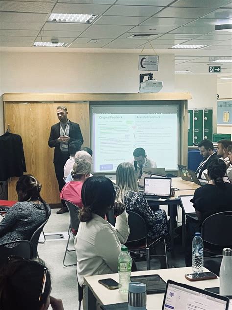 Presenting Generative Ai Session At Aldar Academies Liam Clarke
