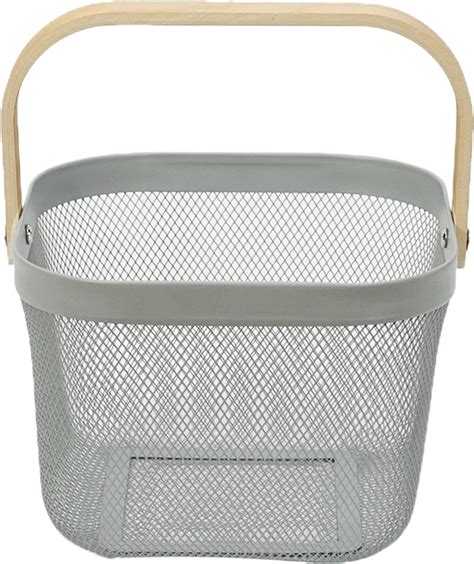 Корзина для хранения с ручками Fabrika Molly Grey Fk0213 в интернет магазине Rozetka