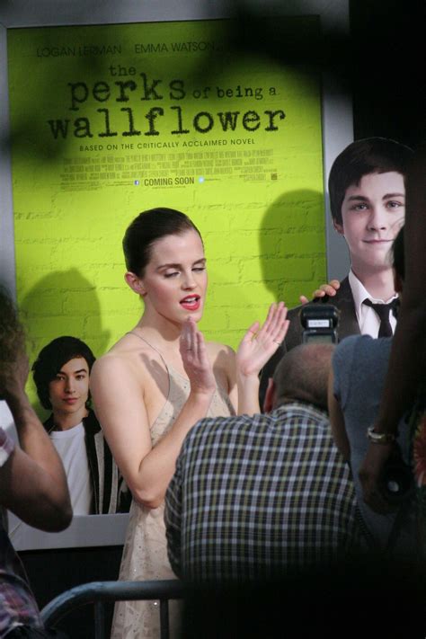 The Perks Of Being A Wallflower La Premiere Emma Watson Photo