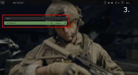 how to make a private match to play against bots in modern warfare 2