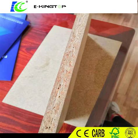 Factory Price Melamine Laminated Particleboard And Plain Particleboard