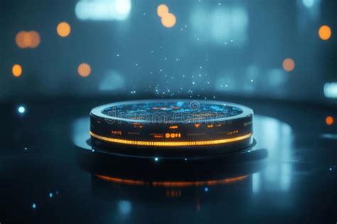 Exploring Futuristic Interface Digital Data Display Stock Illustration Illustration Of