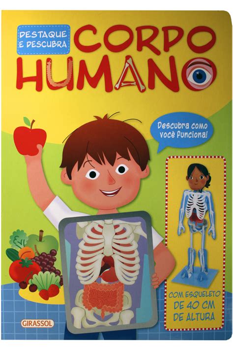 DESTAQUE E DESCUBRA CORPO HUMANO Maravilha Livros