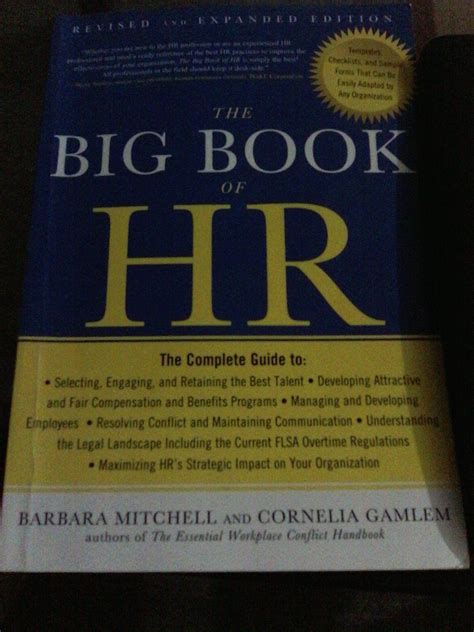 Saad Masood Chrmp Cods On Linkedin The Big Book Of Hr Book