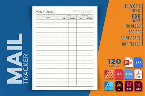 Mail Tracker Graphic By RenatoRi Designs Creative Fabrica