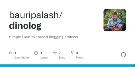 Github Bauripalash Dinolog Simple Plaintext Based Blogging Protocol