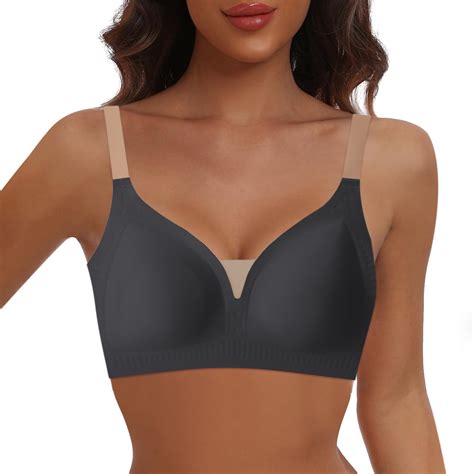 Zrbywb Womens Bra Ladies Comfortable Traceless Underwear Summer Ultra