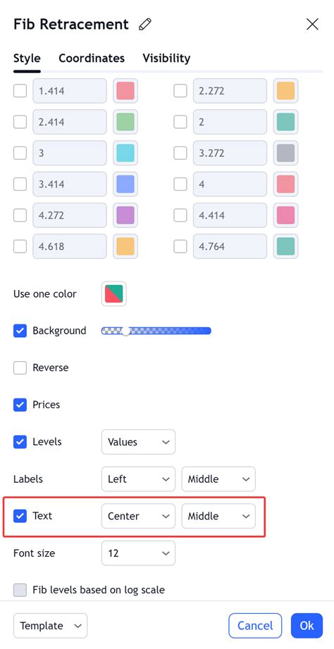 introducing text for fibonacci tools — tradingview blog