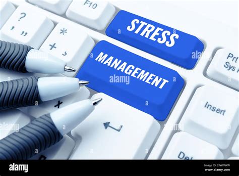Conceptual Display Stress Management Business Showcase Learning Ways