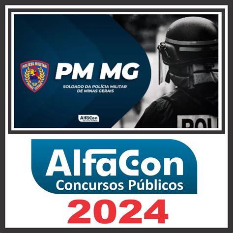 Pm Mg Soldado Pós Edital Alfacon 2024