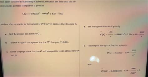 Solved Solve For Question C Sketch The Graph Of The Chegg