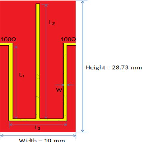 Figure 1 From A Compact Triple Band Bandstop Filter Semantic Scholar