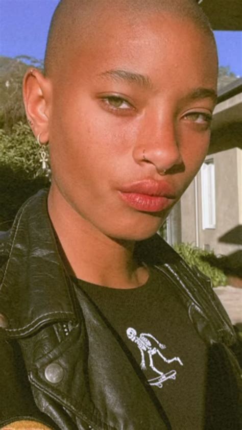 Bald Head Women Willow Smith Tan Woman Bald Heads Afro Punk Iconic