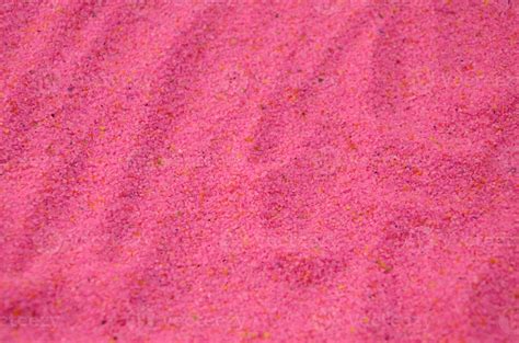 Texture Of A Colored Granular Sand Close Up Pink Grains 12913766 Stock