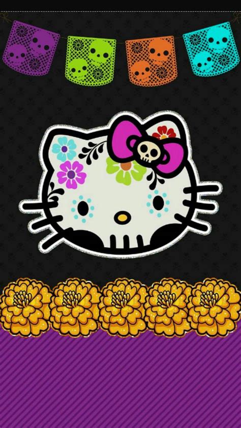 Hello Kitty Skull Wallpapers Top Free Hello Kitty Skull Backgrounds