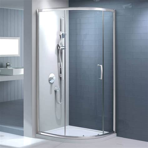 In8 V2 Single Door Quadrant Enclosure 900 X 900mm In Chrome