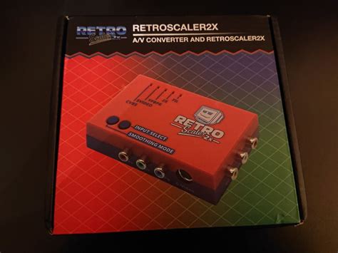 Neu Retro Scaler Av Konverter Retroscaler2x Converter Rot Kaufen Auf Ricardo