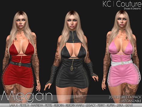 Second Life Marketplace Kc Megan Set 20 Textures Fatpack
