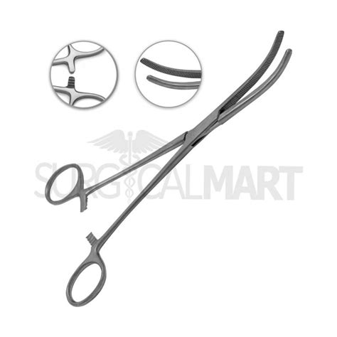 Rochester Pean Hemostat Forceps 625 Curved Surgical Mart