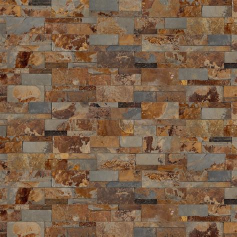 Xl California Gold 9x24 Split Face Slate Ledger Panel