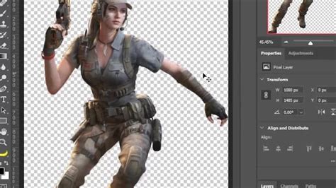 آموزش جدا کردن سوژه از بکراند از کانال دیجیکو دیزاین نماشا