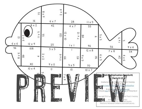 Fish Math Activities For Basic Math Fact Practice Hojos Teaching