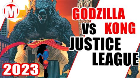 Godzilla VS Kong VS Justice League Comic Trailer And Reaction YouTube
