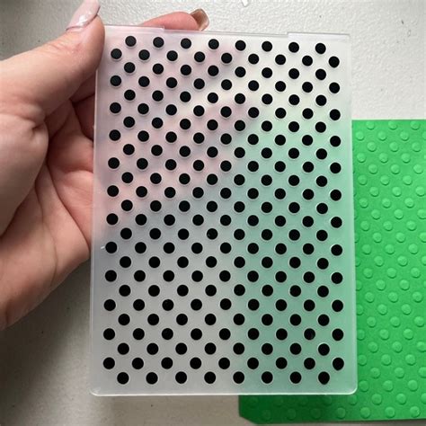 Dots Embossing Folder Background Embossing Folders Paper Embossing