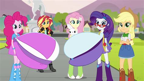 Pinkie And Rarity Belly Edit By Stuffedbunny12 On Deviantart