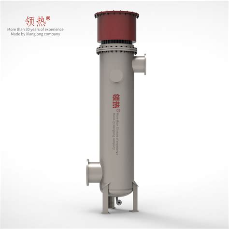 Flanged Fluid Pipeline Tubular Immersion Heater Circulation Process