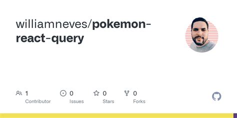 Github Williamnevespokemon React Query