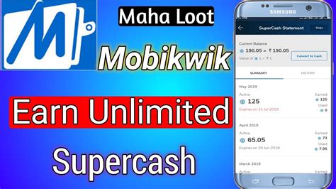 Maha Loot Earn Unlimited Mobikwik Supercash Vmate App New Offer