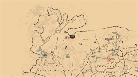 Red Dead Redemption Treasure Map 1 Maping Resources