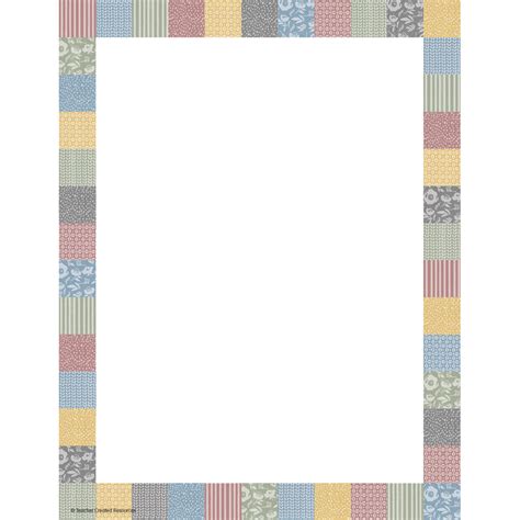 Classroom Cottage Computer Paper Tcr7234 Teacher Created Resources