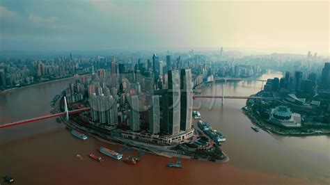 重庆两江交汇航拍3840x2160高清视频素材下载编号8725822实拍视频光厂vj师网