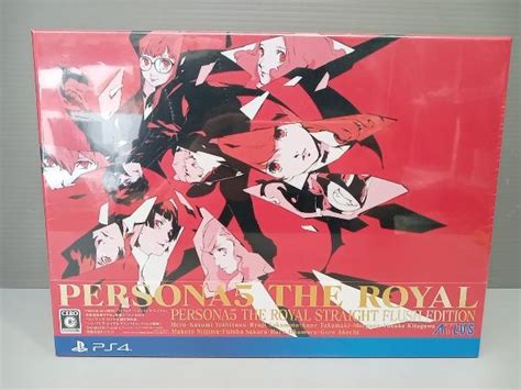 Yahooオークション 【未開封】 Ps4 ペルソナ5 ザ・ロイヤル ストレ