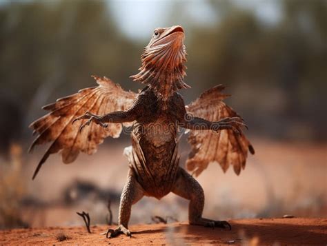 Frilled Lizard Stock Illustrations 161 Frilled Lizard Stock