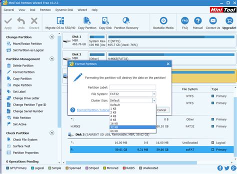 How Do I Reformat 64gb To Fat32 32gb Backup Imaging And Disk Management Software